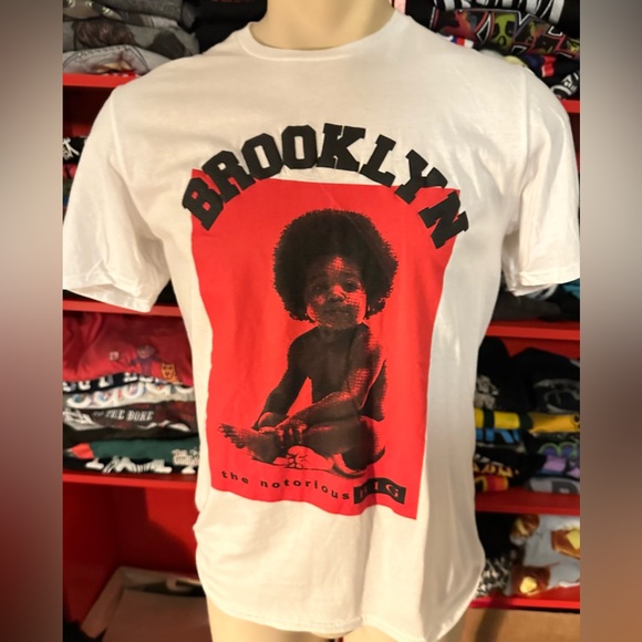 the notorious big | Shirts | The Notorious Big Brooklyn Logo Short ...